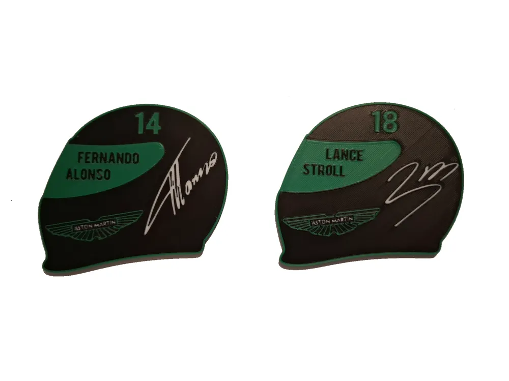 F1 Decorative Magnetic Helmets – 2026 Season - Free 3D Print Model ...