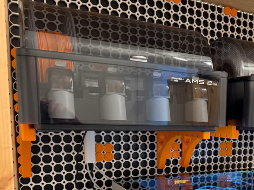 Multiboard AMS (2 pro) wall mount Remixed by chsi76MakerWorld: Download ...