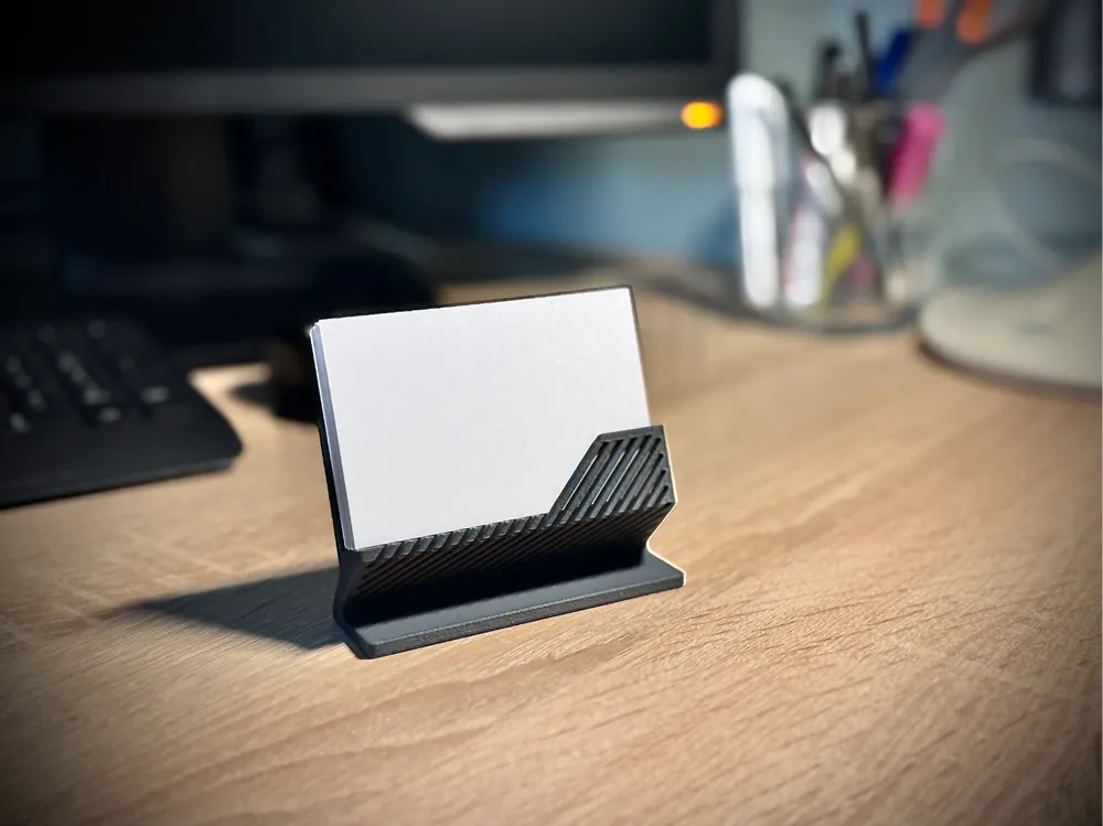 "Layered" Business Card Holder by LemonArts MakerWorld: Download Free ...