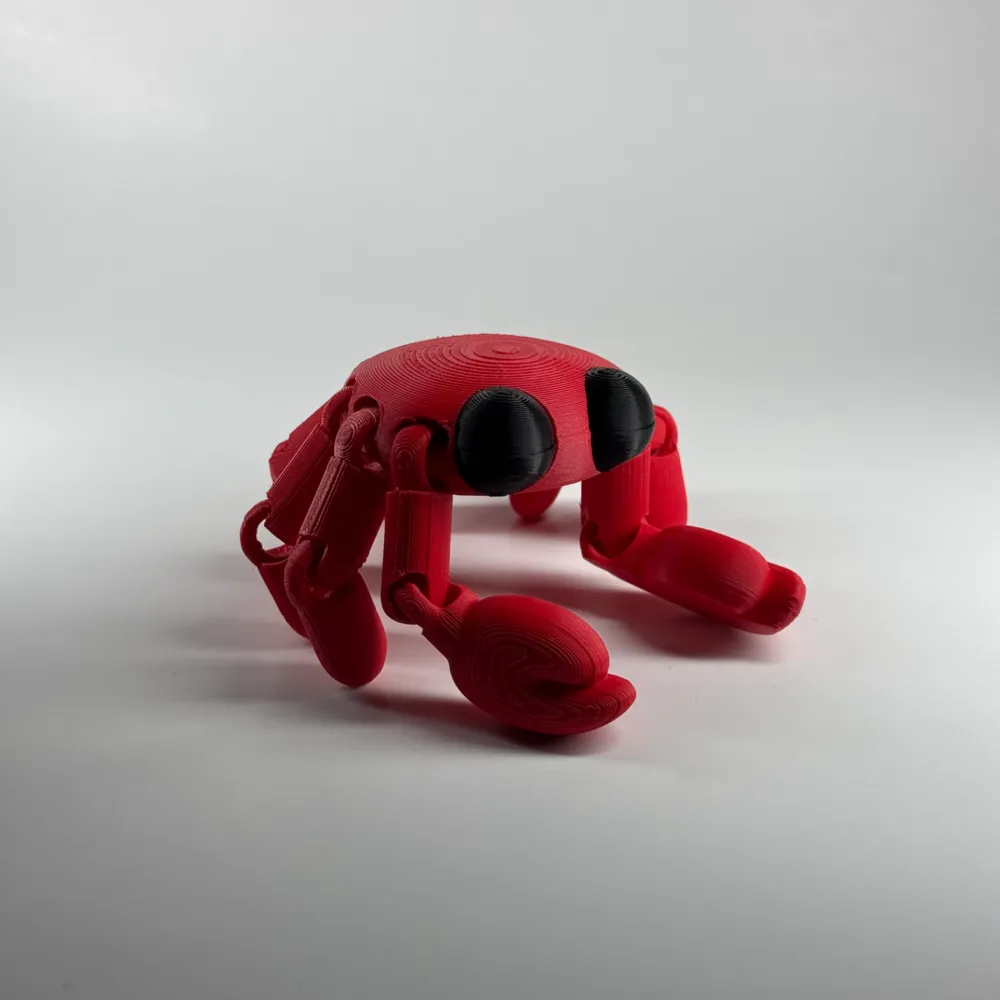 Articulated Crab! - Free 3D Print Model - MakerWorld