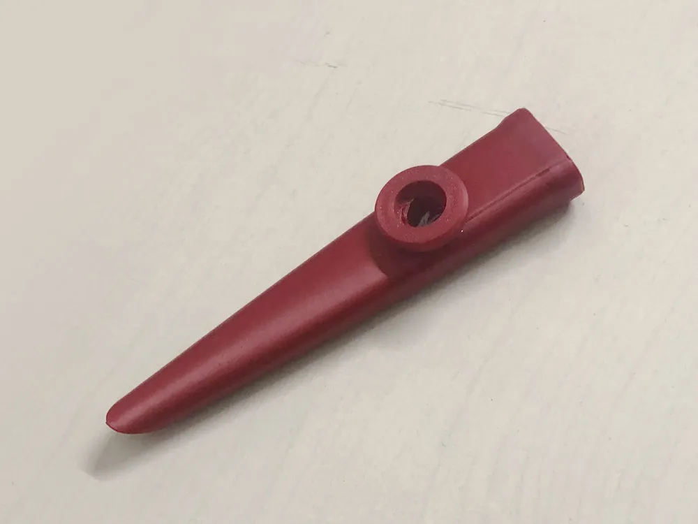 Slim kazoo musical instrument - Free 3D Print Model - MakerWorld