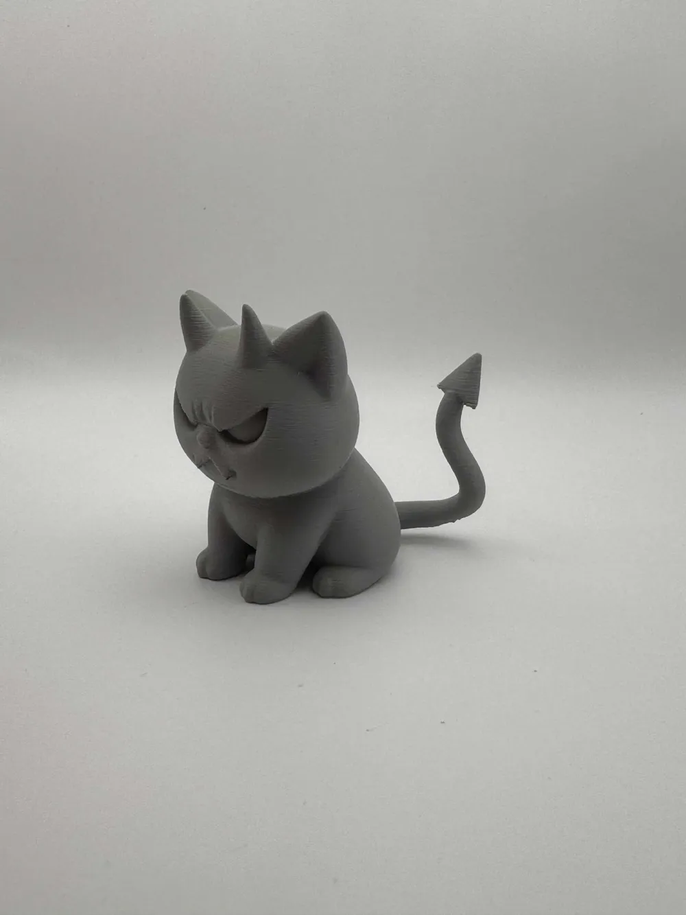 Devil Cat – Chibi Demon Figurine by humilak MakerWorld: Download Free ...