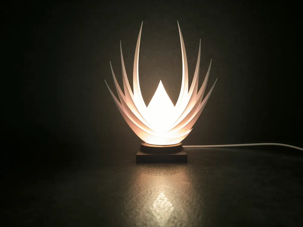 Spiky Night Lamp by Sevro MakerWorld: Download Free 3D Models
