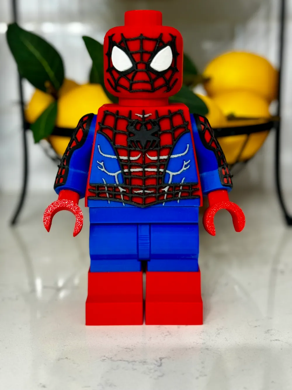 Bricks Classic Spider-Man - Free 3D Print Model - MakerWorld