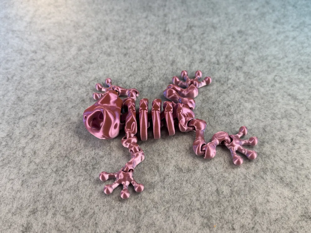Articulated Skeleton Frog - Free 3D Print Model - MakerWorld