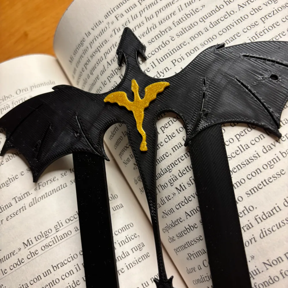 fourth wing bookmark Tairn and Andarna by Prindream 3D MakerWorld ... fourth wing bookmark Tairn and Andarna by Prindream 3D MakerWorld ...