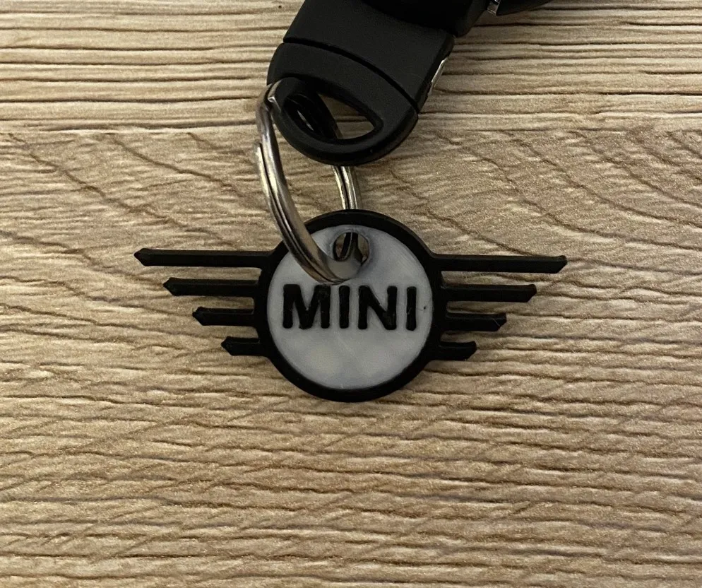 BMW-MINI logo keychain by Eli_Kpp - MakerWorld