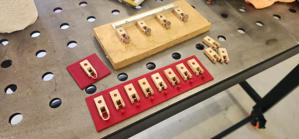 Eight-Part Butt Flange Jig for Yamaha by Neofitou - MakerWorld