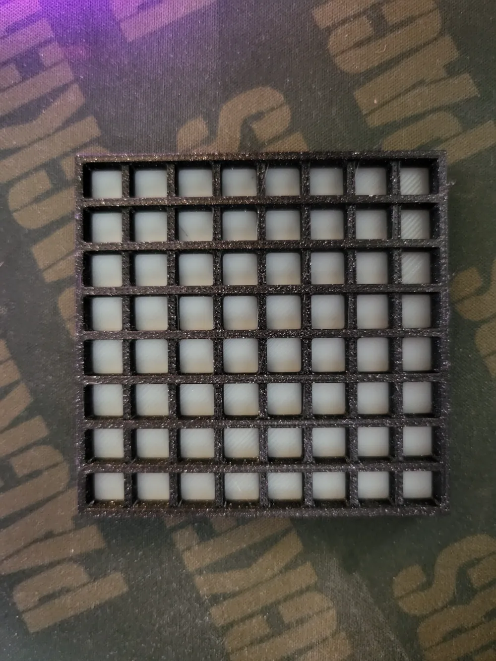 8x8 WS2812B LED Matrix Diffuser by just-a-dude - MakerWorld