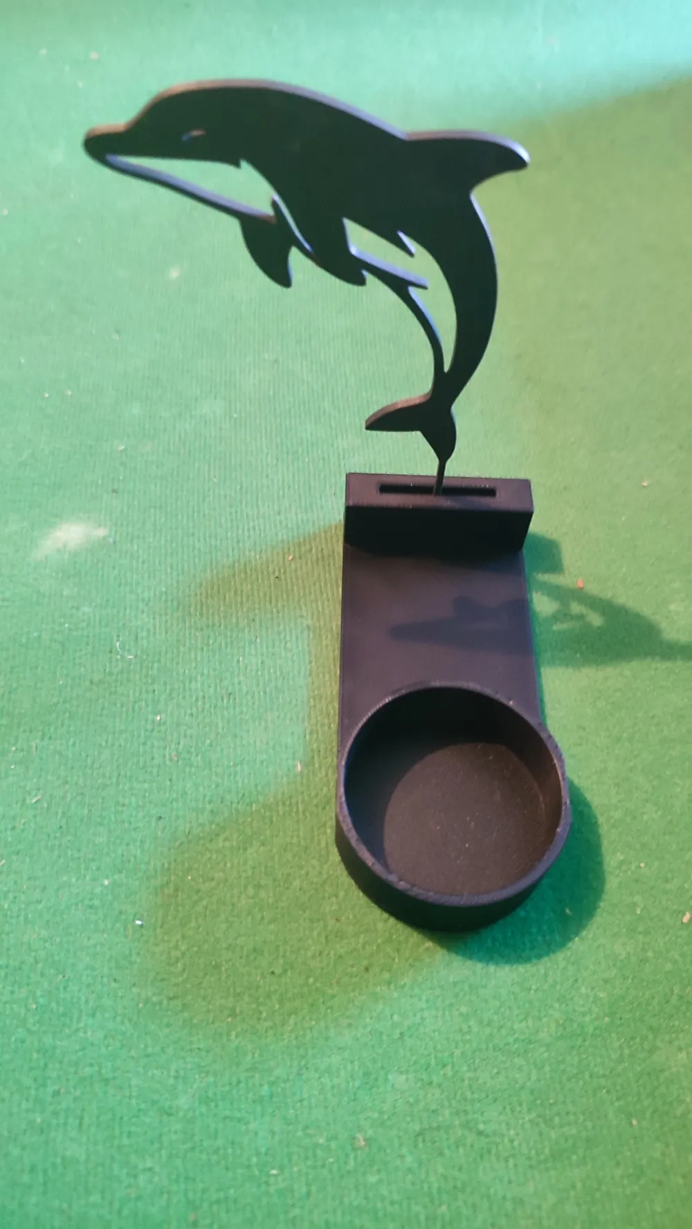 Shadow Art - Jumping Dolphin - Free 3D Print Model - MakerWorld