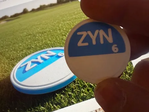 ZYN Golf Marker - Free 3D Print Model - MakerWorld