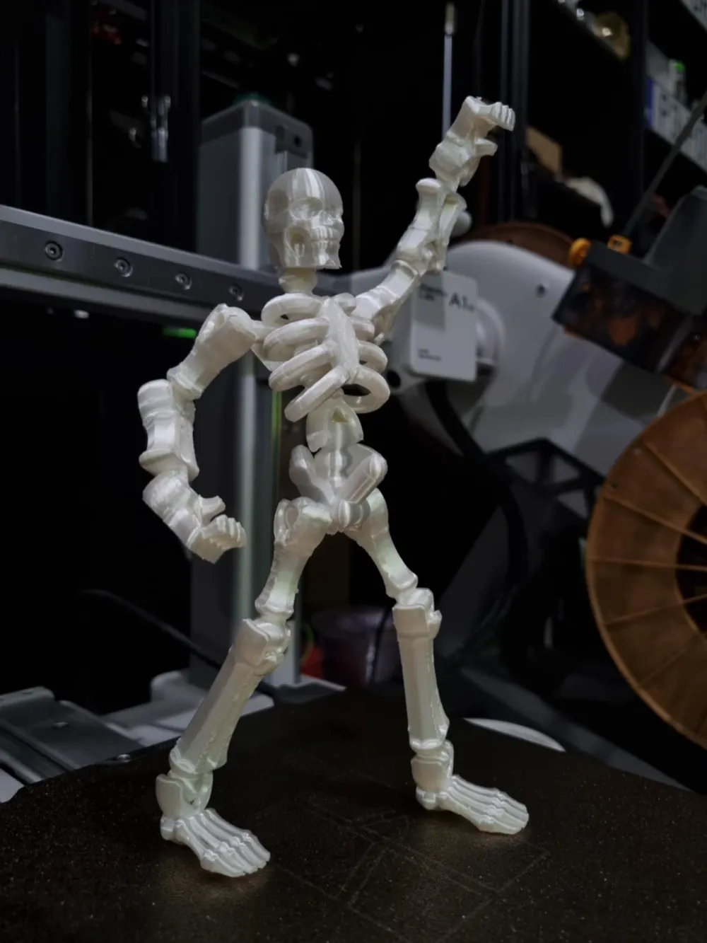 Skeleton with boner penis dick bone Remixed by ZECIORTECH MakerWorld ...