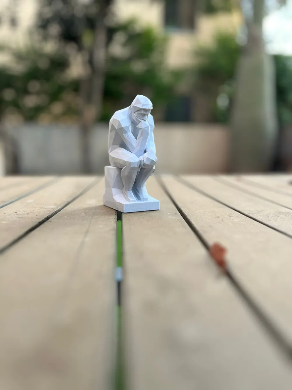 The Thinker - greatest statue series - low poly by shAPez MakerWorld ...