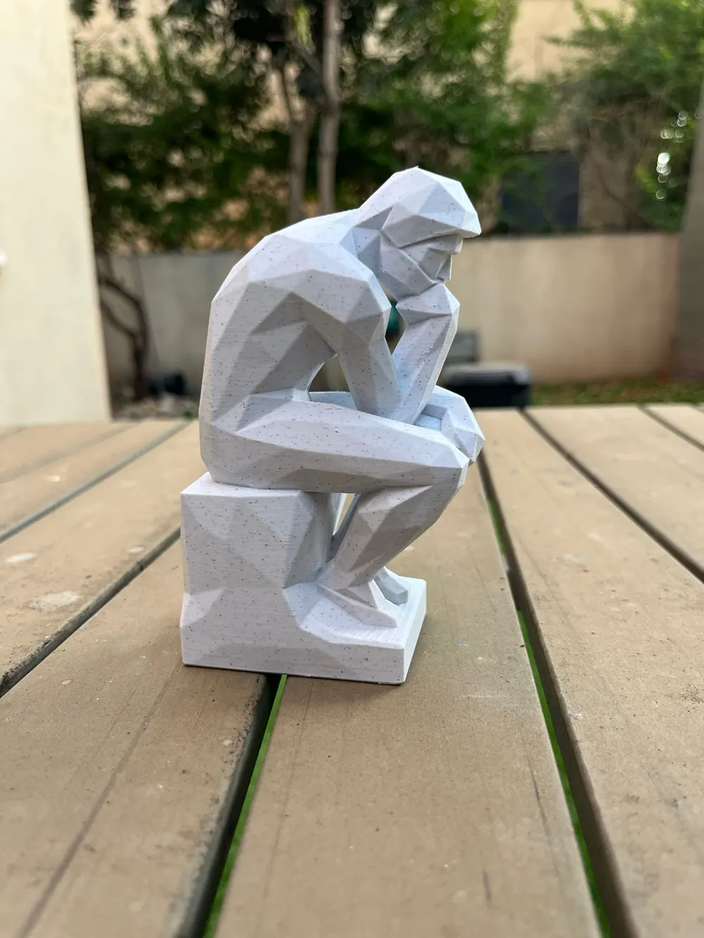 The Thinker - greatest statue series - low poly by shAPez MakerWorld ...
