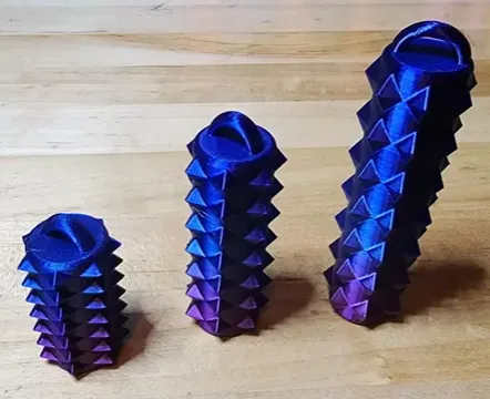 Spikey Hand Pain Stimulator Keychain - S/M/L - Free 3D Print Model ...