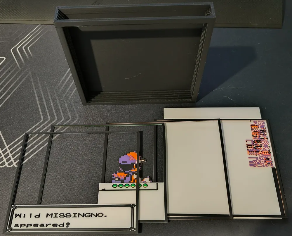 MissingNo. Shadowbox by Placeholder - MakerWorld