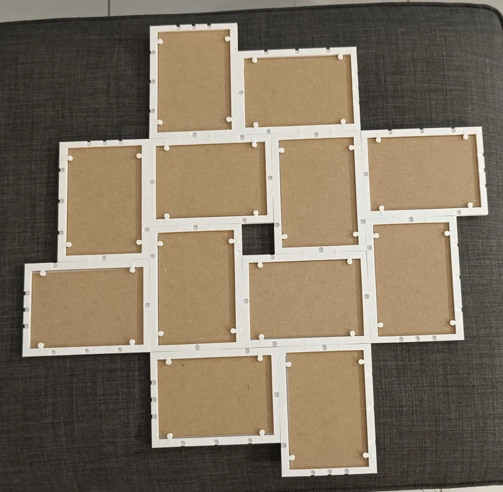 Modular picture frame by Teo.g MakerWorld: Download Free 3D Models