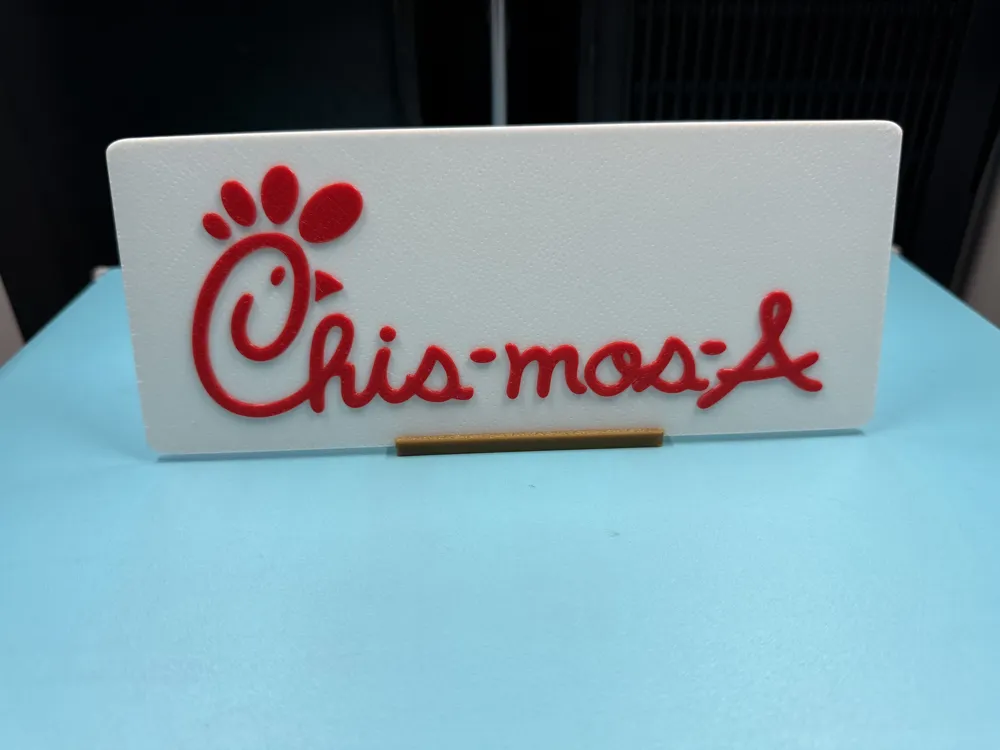 Chick-fil-a spanish signs - Free 3D Print Model - MakerWorld