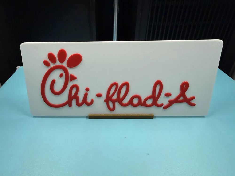 Chick-fil-a spanish signs - Free 3D Print Model - MakerWorld