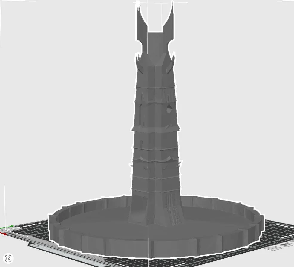 Orthanc Tower (LOTR Dice Tower) by Ikari2k MakerWorld: Download Free 3D ...