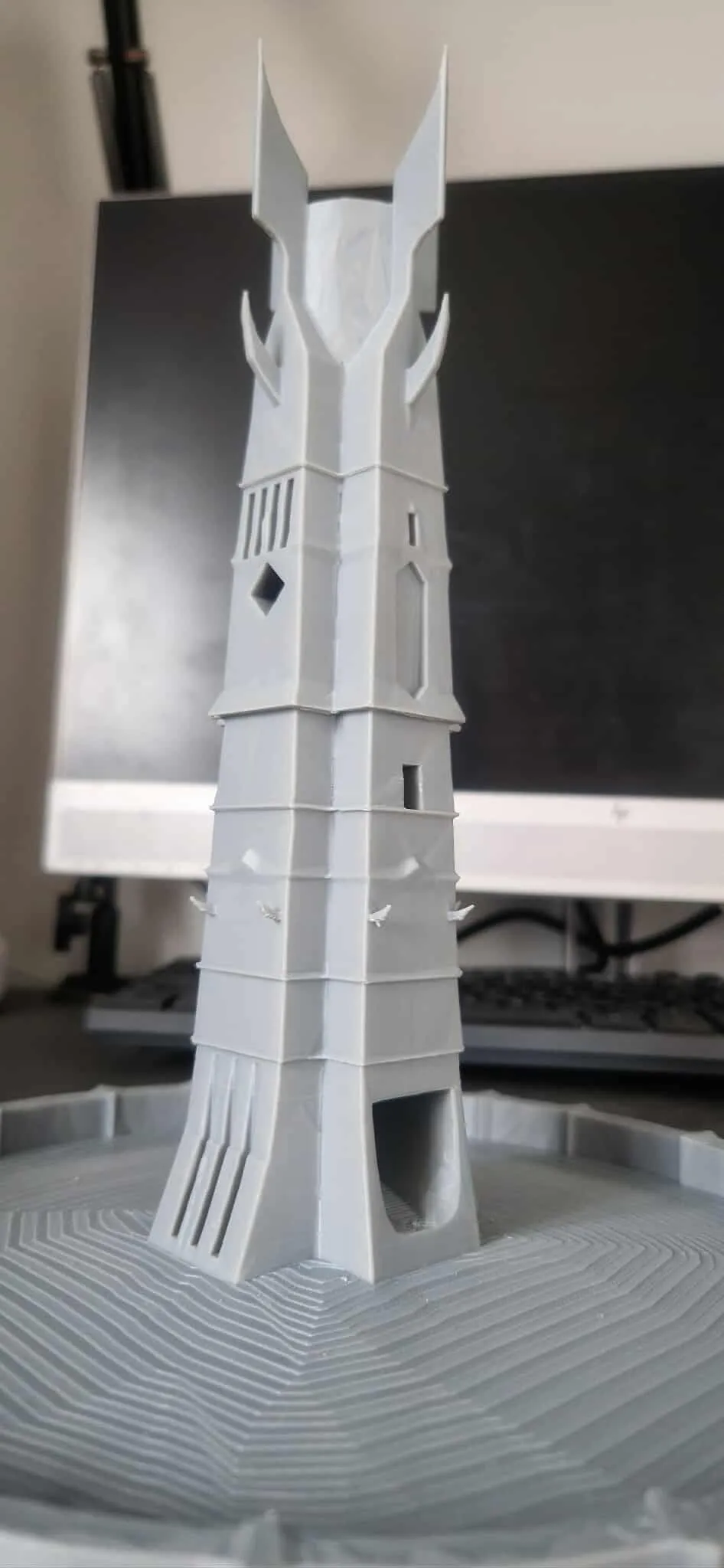 Orthanc Tower (LOTR Dice Tower) by Ikari2k MakerWorld: Download Free 3D ...
