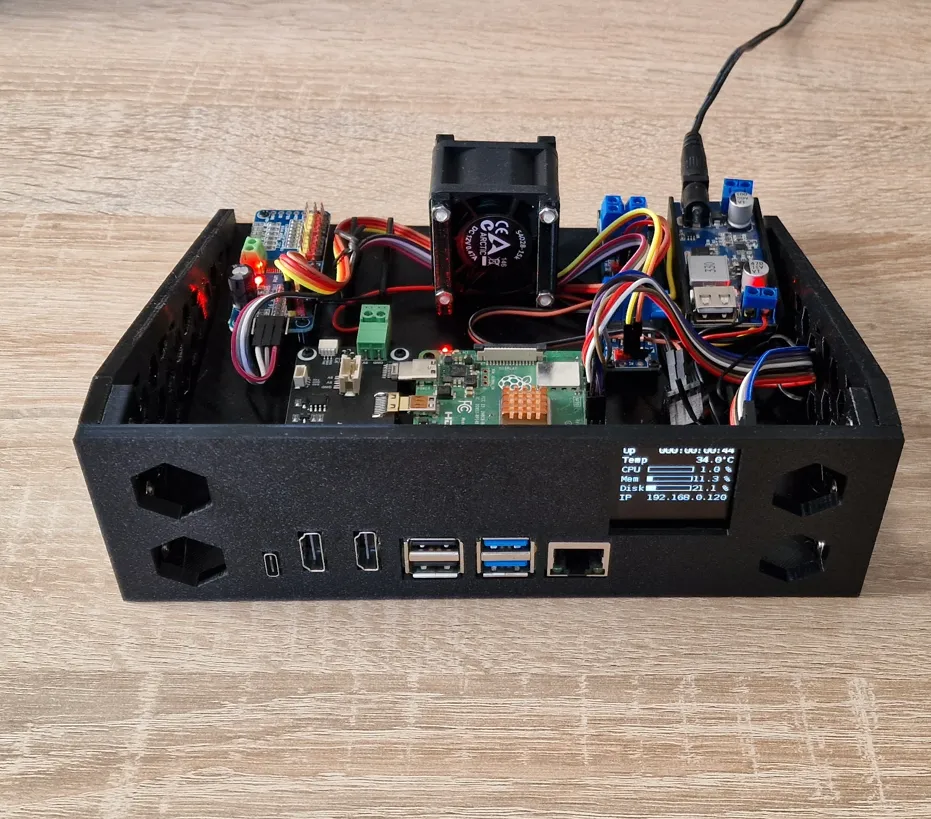 10-19inch rack mount - Drawer for Raspberry Pi 4+5 by domatrix ...