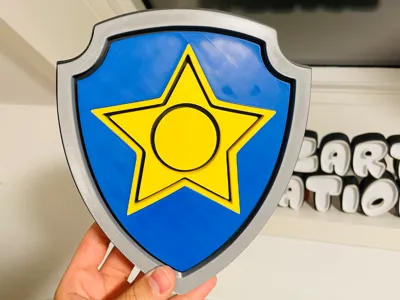 Paw Patrol – Chase Lightbox by SOCKEN - MakerWorld