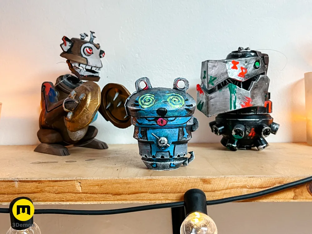 Jinx Mouser Grenade - Arcane by 3Demon MakerWorld: Download Free 3D Models