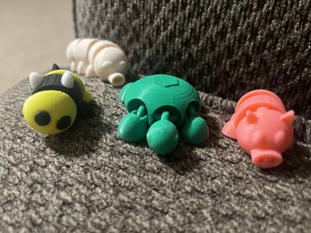 Cute turtle flexi by Kaleb08 - MakerWorld