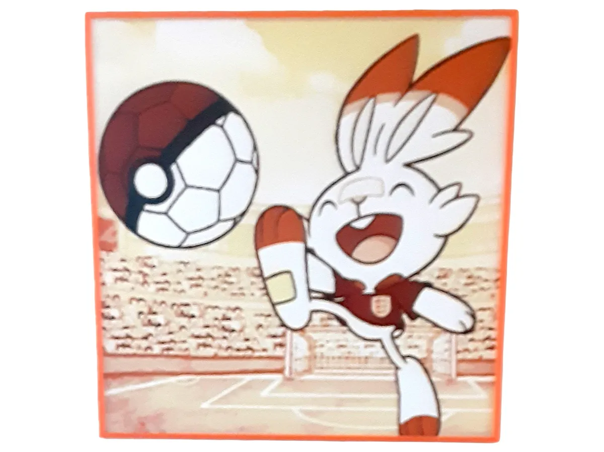 Scorbunny Hueforge Pokémon Kaninchen Fußball Football – Kostenloses 3D ...