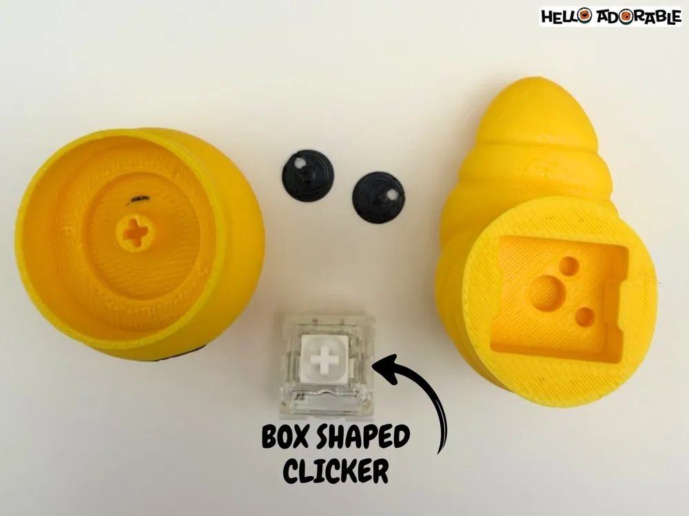 Worm Clicker Fidget Toy - Free 3D Print Model - MakerWorld