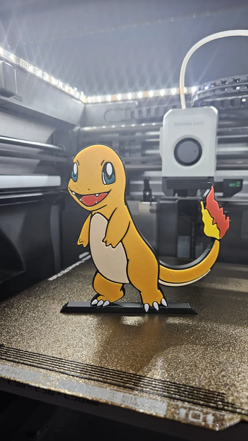 Pokemon Charmander / Glumanda by 5kyrunn3r - MakerWorld