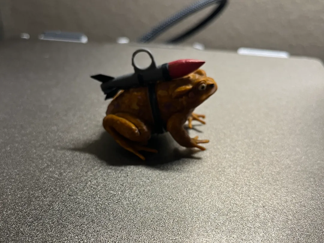 Missile Toad - Free 3D Print Model - MakerWorld