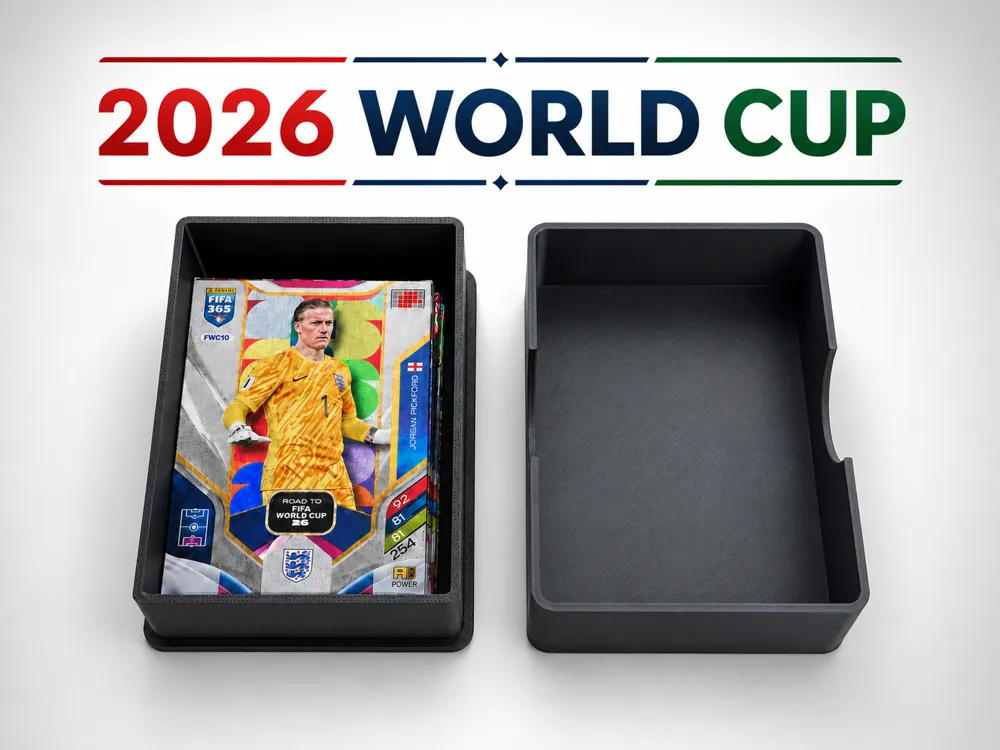 Copa do Mundo 2026 Caixa Colecionadora de Adesivos e Cards - Modelo ...