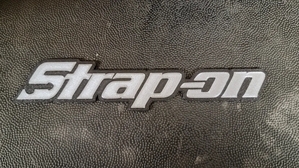 Strap-on magnetic badge/logo - Free 3D Print Model - MakerWorld