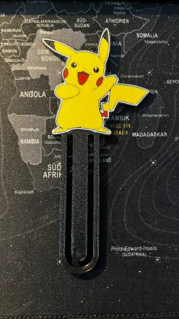 Pikachu Bookmark by P3D Design - MakerWorld