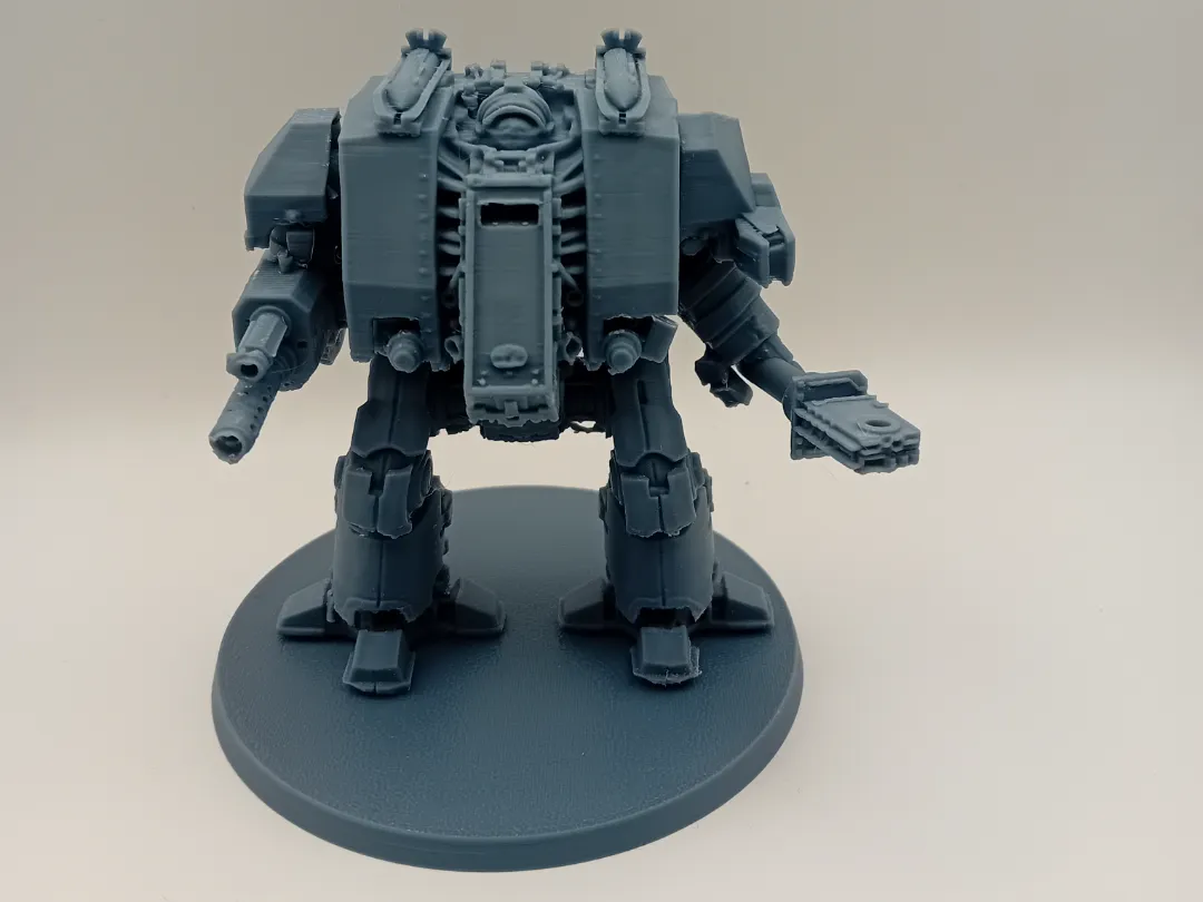 Grimdark dreadnough combat mech-wargaming robot - Free 3D Print Model ...