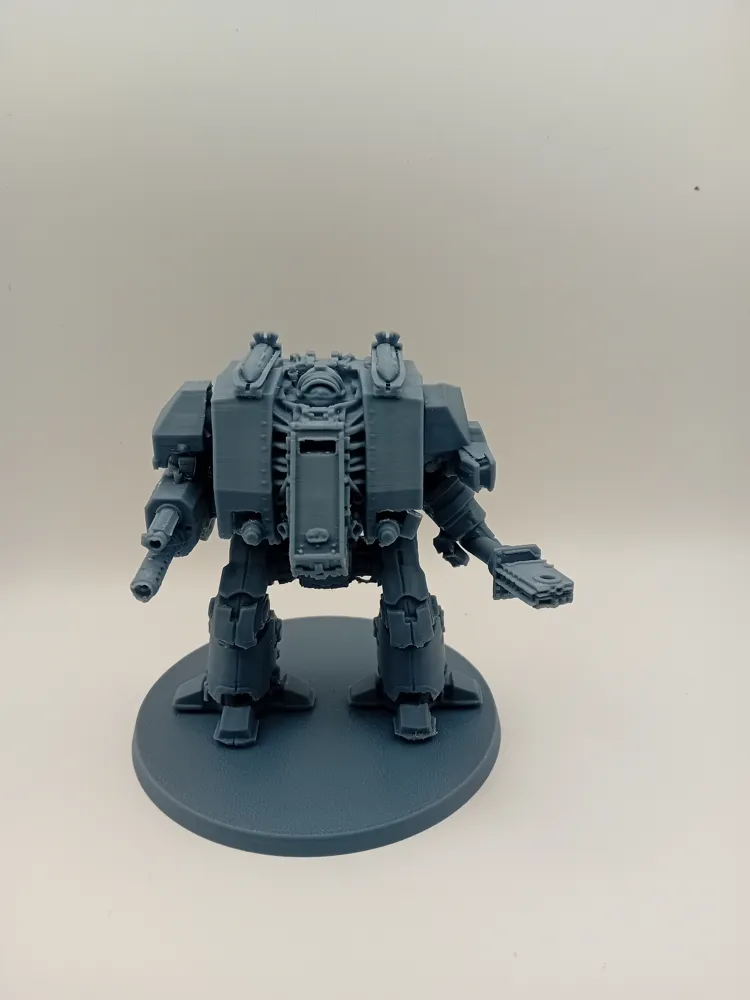 Grimdark dreadnough combat mech-wargaming robot - Free 3D Print Model ...