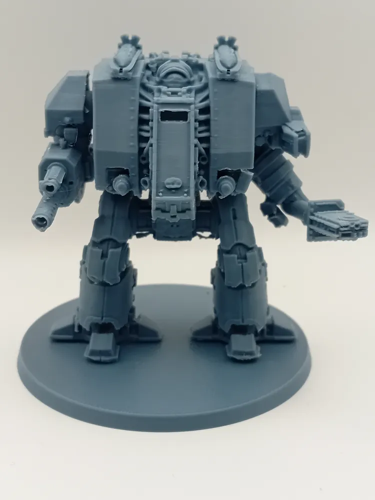 Grimdark dreadnough combat mech-wargaming robot - Free 3D Print Model ...