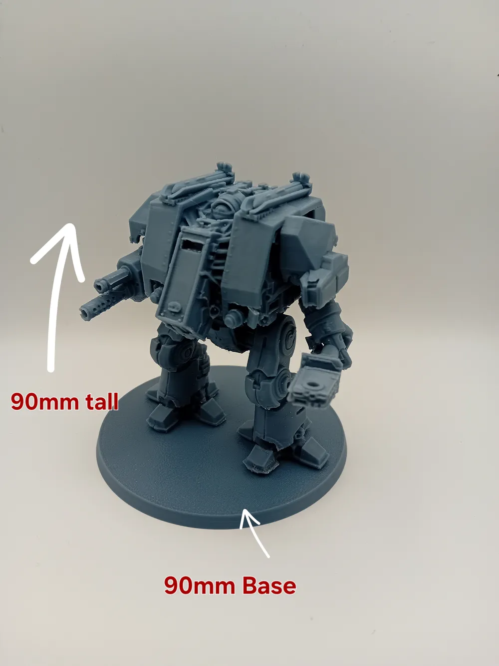 Grimdark dreadnough combat mech-wargaming robot - Free 3D Print Model ...