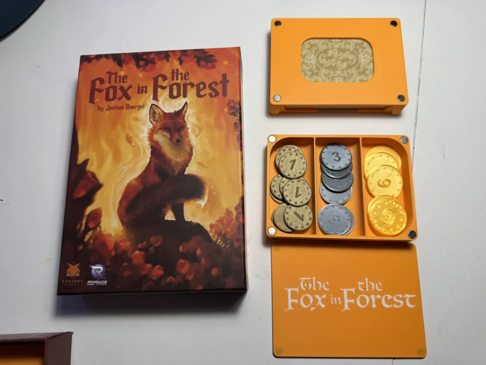 Fox in the Forest Organizer and Coins by user_1906116802 MakerWorld ...