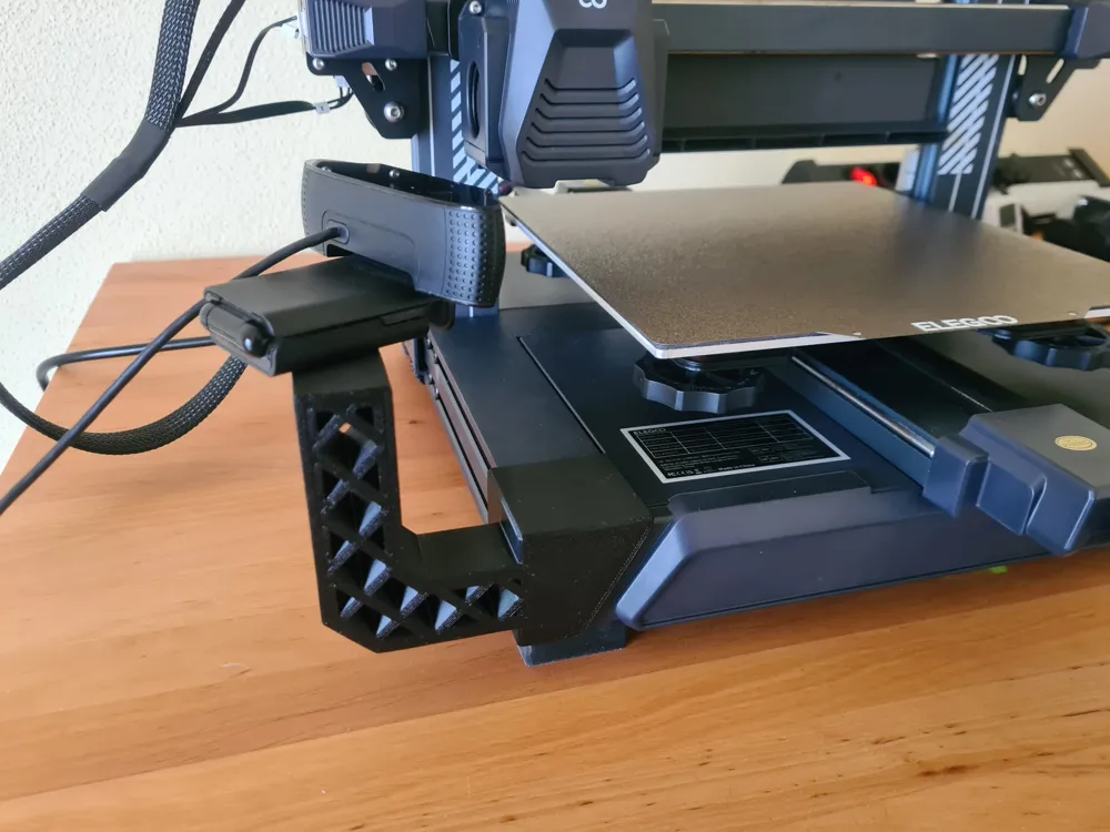 Elegoo Neptune 3 and 4 webcam mount (clip on) by Molodos - MakerWorld