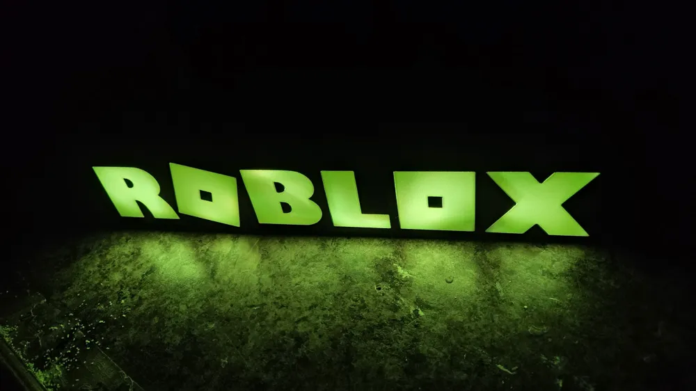 Roblox Logo Lightbox version 2 - Free 3D Print Model - MakerWorld