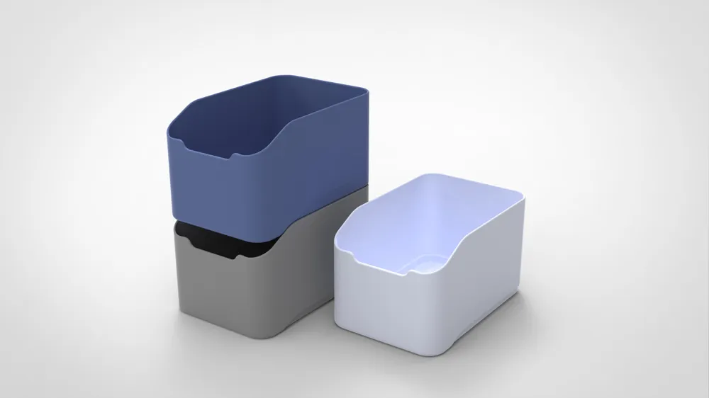Modern Stackable Box (Less Material) by Layerlines STUDIOS MakerWorld ...