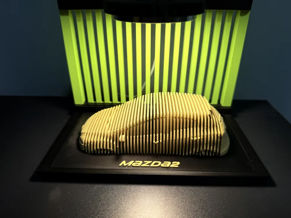 Mazda 2 (2nd Generation) - Layered Car model! - Free 3D Print Model ...