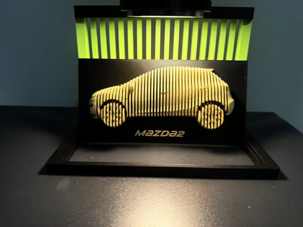 Mazda 2 (2. Generation) - Geschichtetes Automodell! – Kostenloses 3D ...