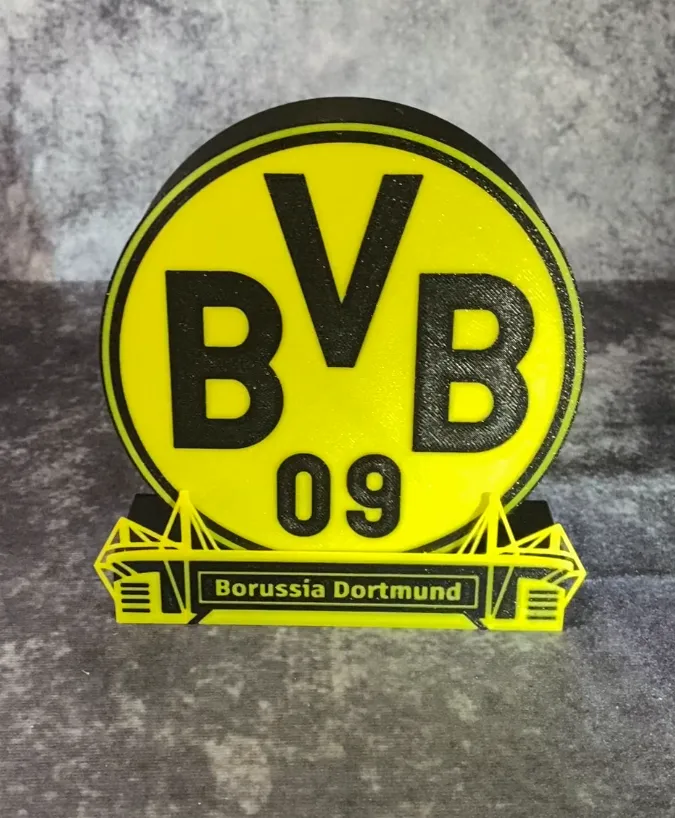 BVB Logo - Signal Iduna Park Lightbox by der_dennis3d - MakerWorld
