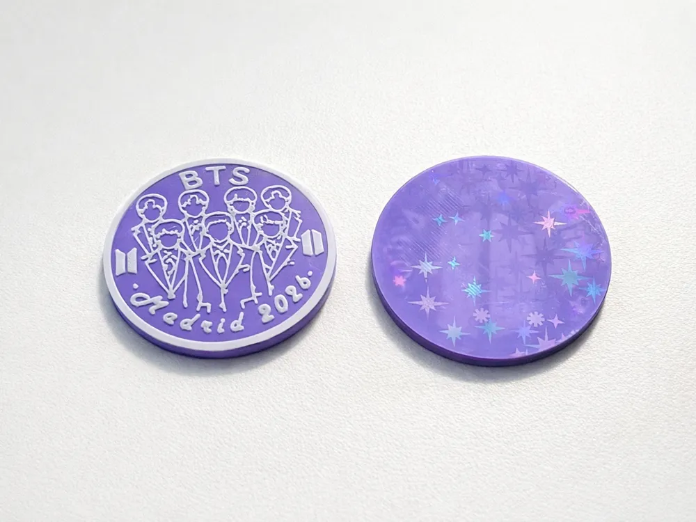 Pièce gratuite de concert BTS - Modèle d'Impression 3D Gratuit - MakerWorld