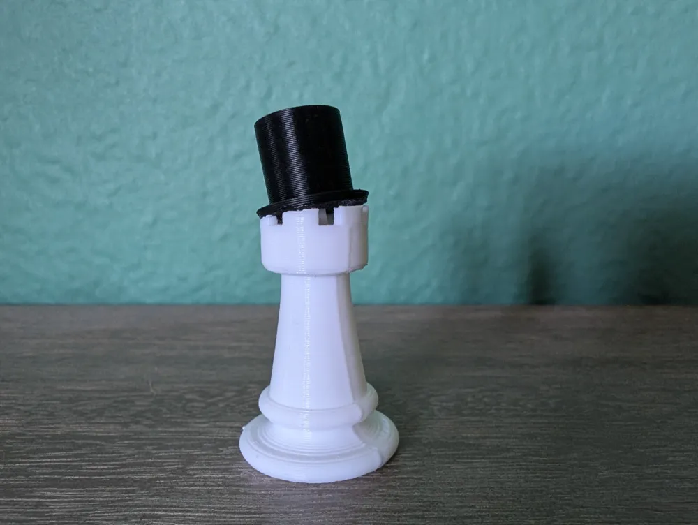 Chess Set with Hats (no AMS) by Fish Prints MakerWorld: Download Free ...