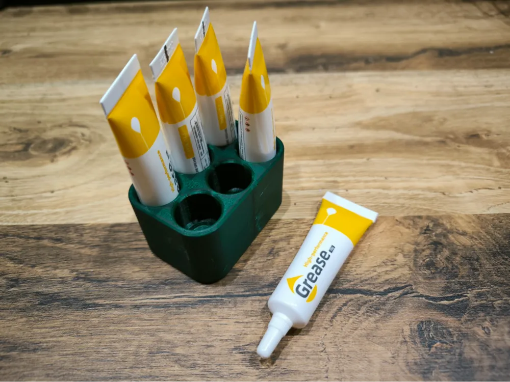 6 Grease tube stand by Yasiek - MakerWorld